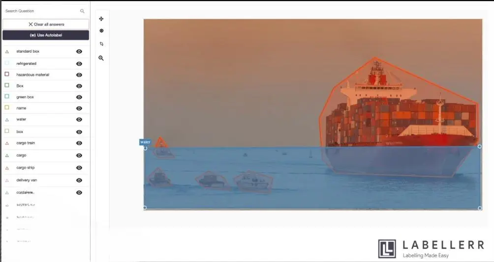 Precise Segmentation Using Labellerrs Transparency Adjustment